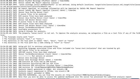 Chen C On Linkedin How To Run Sonarqube For Flutter 1 Get The