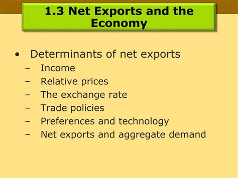 Ppt Chapter 15 Net Exports And International Finance Powerpoint