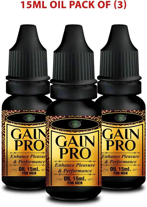 Sabates Gain Pro Sexual Stamina Oil Oil Lubrication For Men Serum
