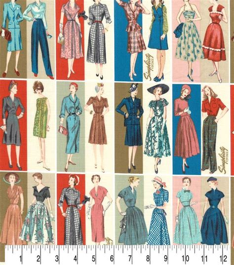 50s Textile Patterns