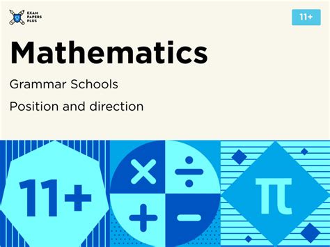11 Mathematics Position And Direction For Grammar School Gl Exams