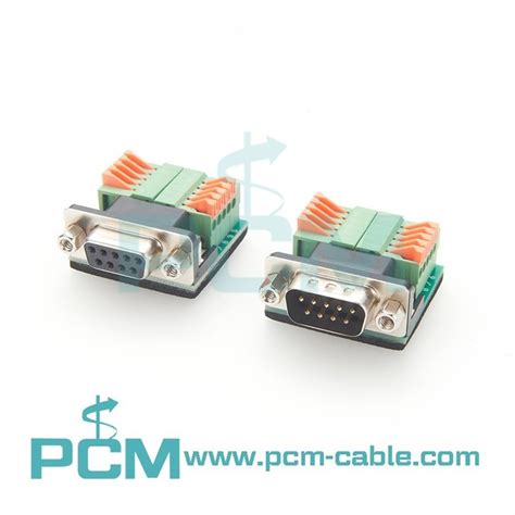 Customized DB9 To 2 Row 9 Position Terminal Block Suppliers Manufacturers Wholesale Quotation