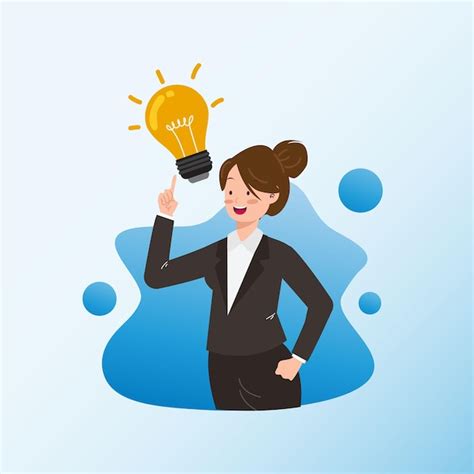 Solutions Intelligentes Pour Les Femmes Vecteur Premium