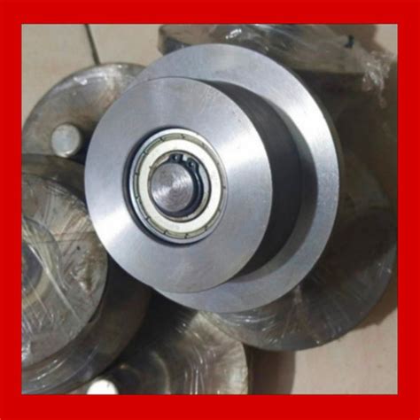 Jual Roda Lift Barang Premium Besi As Keras Rell H Beam 200x200mm Atau Wf Jakarta Barat