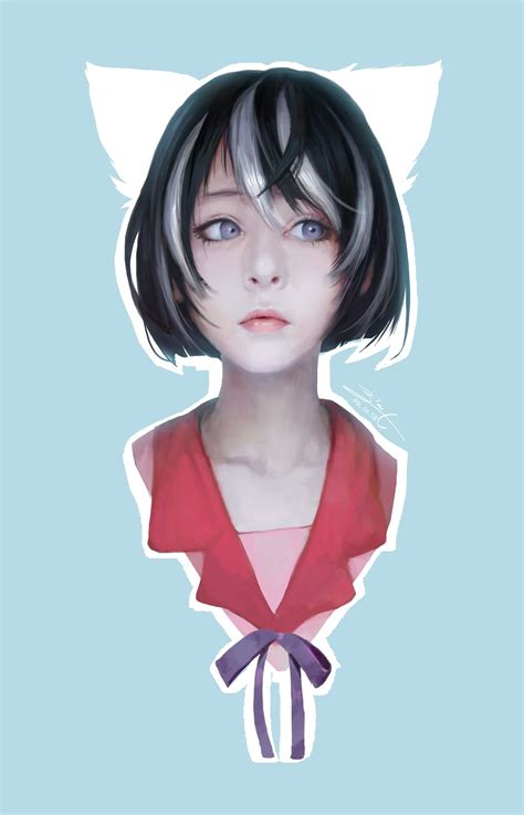 Hanekawa Tsubasa Monogatari And 1 More Drawn By Zionenciel Danbooru