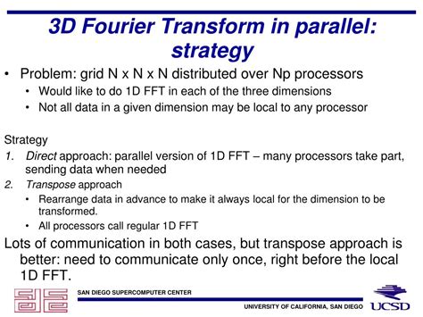 Ppt Scaling Three Dimensional Fourier Transforms Powerpoint