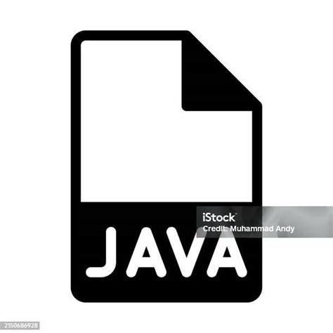 Java File Type Icon Document Files And Folder Format Symbol Icons In