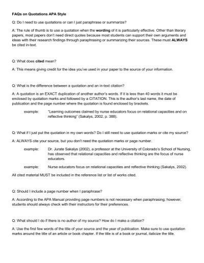 Long Quotations Apa Style Example Long Quotations Apa Style Example