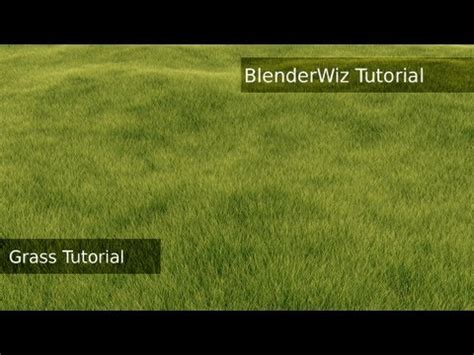 Grass Tutorial YouTube