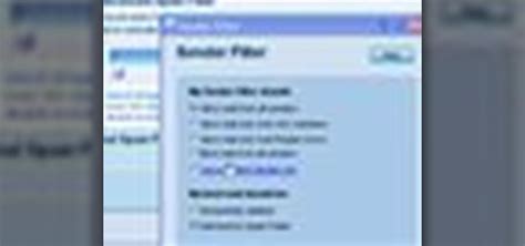 How To Allow Emails From Known People In AOL 9 Block Others Internet Gadget Hacks