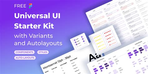 Universal UI Starter Kit Figma Bypeople