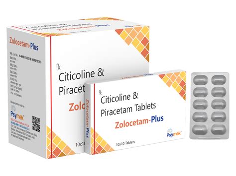 Zolocetam Plus Tab At ₹ 6800box Piracetam Capsules In Ahmedabad