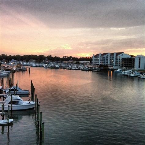 Rudee Inlet Waterfront In Oceanfront