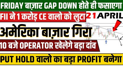 Nifty And Bank Nifty Tomorrow Prediction Options For Tomorrow 21