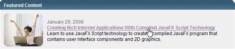 Want To Learn Compiled JavaFX Script New Tutorial Available Ngaongan