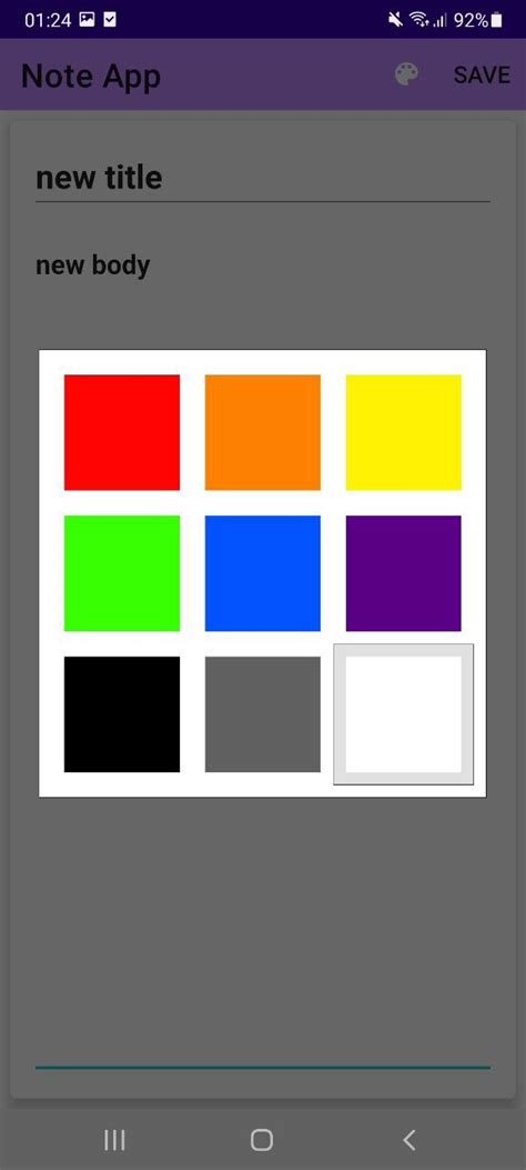 GitHub DrachD NoteApp Note App Test SharedPref