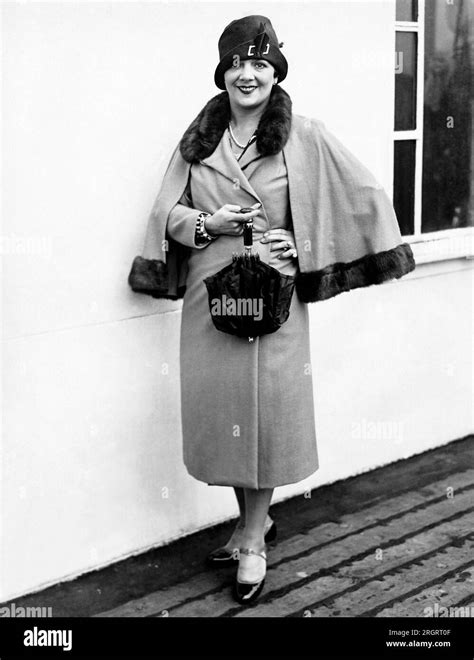 New York New York October 13 1926 Singer Actress And Stage Star