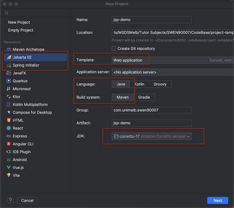 Step 4 Create Project In Intellij — Swen90007 Software Design And