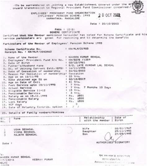 Important Points Regarding Epf In India Epf Claim Status