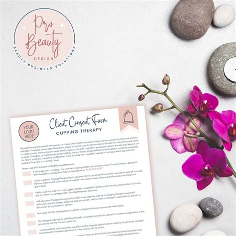 Cupping Therapy Client Consent And Liability Waiver Editable Massage