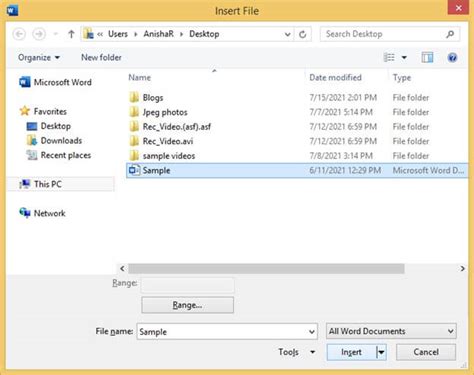 Quick Ways To Fix The Word File Wont Open Error