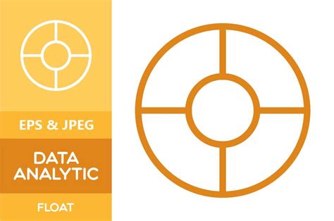 Data Analytic Icon Float Graphic By Beldonbenediktus · Creative Fabrica