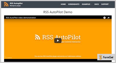 Best RSS Feed WordPress Plugins FormGet