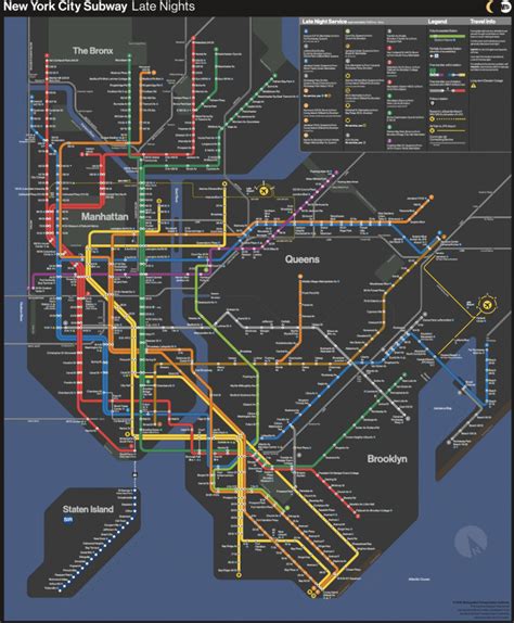 Nyc Subway Map New York Visions