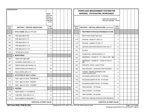 Workload Assessment Template Printable Word Searches