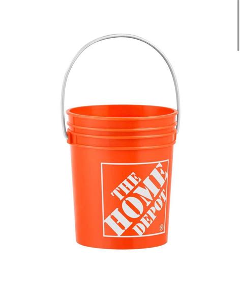 The Home Depot Mini Bucket Christmas Ornament Set Of 5