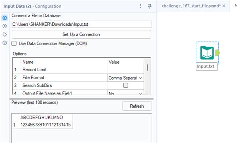 Solved How To Read The Attached Text File As Input In Alt Alteryx Community