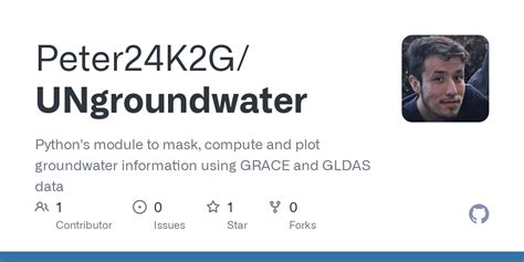 GitHub Peter K G UNgroundwater Python S Module To Mask Compute And Plot Groundwater
