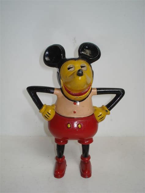 Bonhams A French Mickey Mouse Money Bank By The Depeche Company
