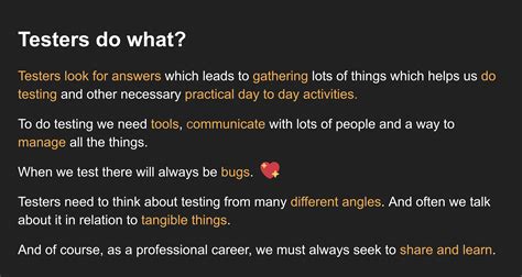 What Do Software Testers Do Ministry Of Testing