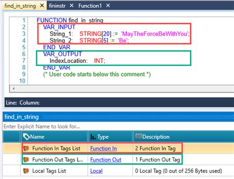 Structured Text Functions