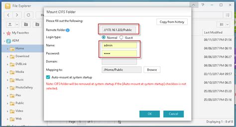How To Create CIFS Folders ASUSTOR NAS