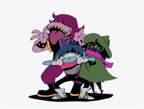 Deltarune Trio Kris Ralsei And Susie Hd Wallpaper Adventure By Nurume