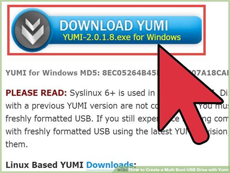 How To Create A Multi Boot Usb Drive With Yumi 10 Steps