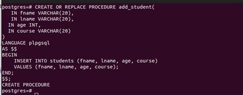 How To Create Stored Procedures In PostgreSQL DevsDay Ru