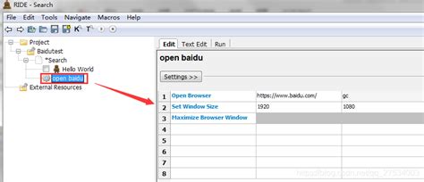 Robot Framework Selenium Ui自动化测试 入门篇robotframework Ride中selenium语法