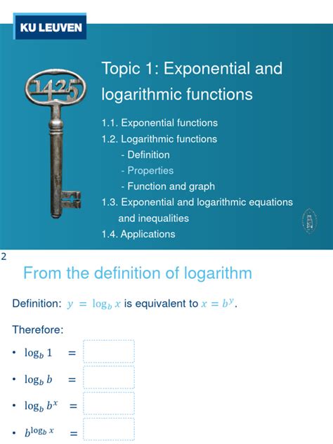 Mb A 12 Logarithmic Functions Part 2 Pdf Logarithm Function