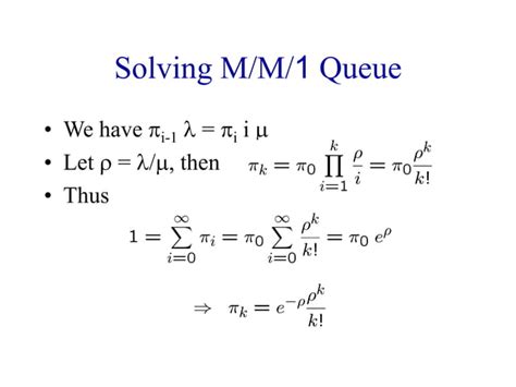 讨论：continuous time markov chains and basic queueing theory ppt