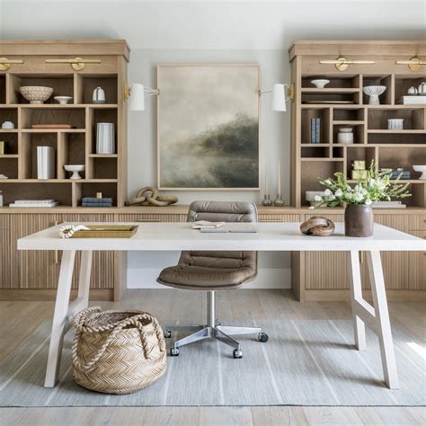 Home Office Farmhouse Desk Design 21 Farmhouse Home Office Ideas To