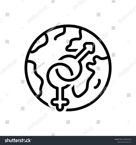Vector Line Icon Sex Education Stock Vector Royalty Free 2218202107 Shutterstock