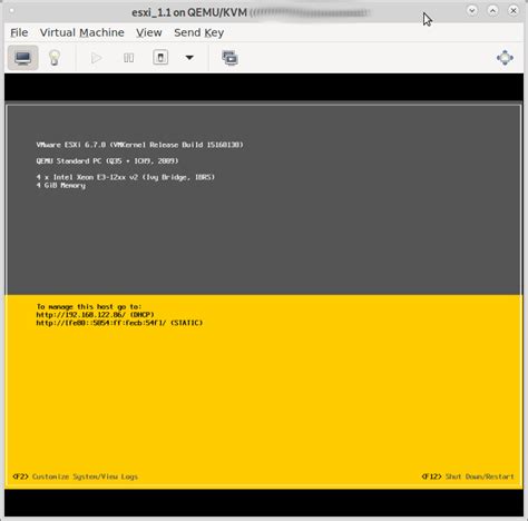 Vmware Esxi 67 And 70 Nested Within Kvm Qemu Tinkering With Challenges Sbv00 Failed To