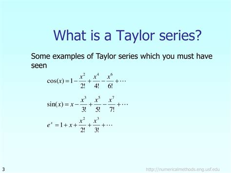 Ppt Taylor Series Revisited Powerpoint Presentation Free Download Id503996