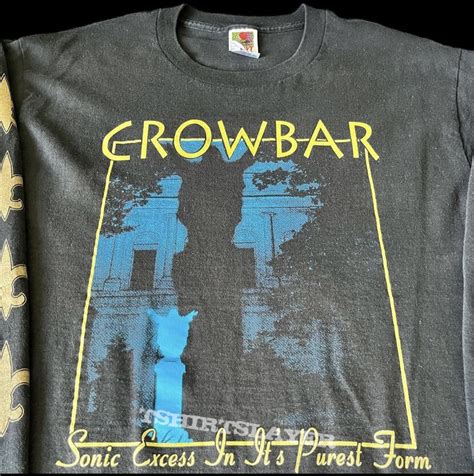 2001 Crowbar Sonic Excess Longsleeve Tshirtslayer Tshirt And Battlejacket Gallery