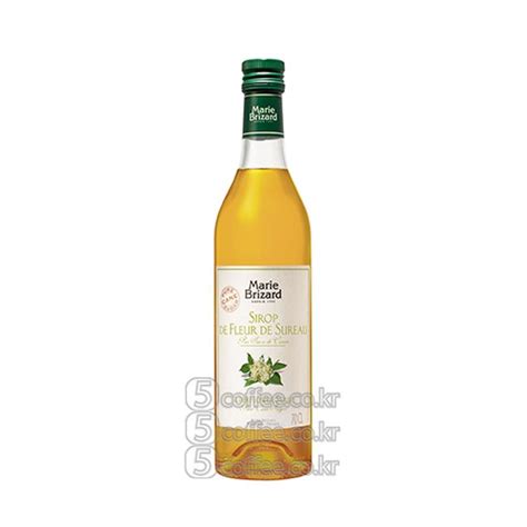 마리브리자드 엘더플라워 시럽 700ml 파이브커피 코케비즈