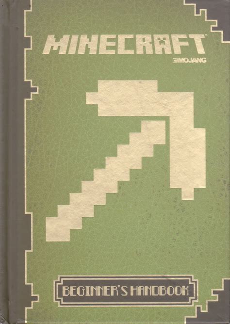 คู่มือเกมส์ภาษาอังกฤษ ปกแข็ง Minecraft Beginners Handbook By Mojang Days Sweet Days Books