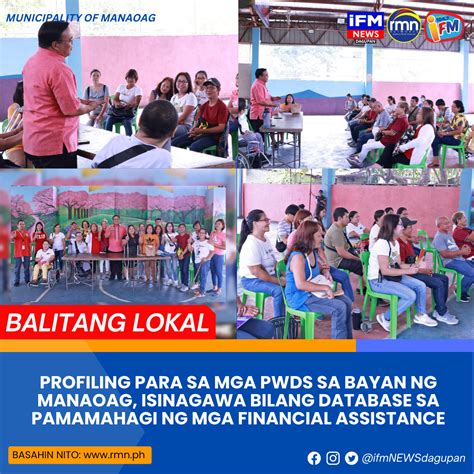 PROFILING PARA SA MGA PWDS SA BAYAN NG MANAOAG ISINAGAWA BILANG